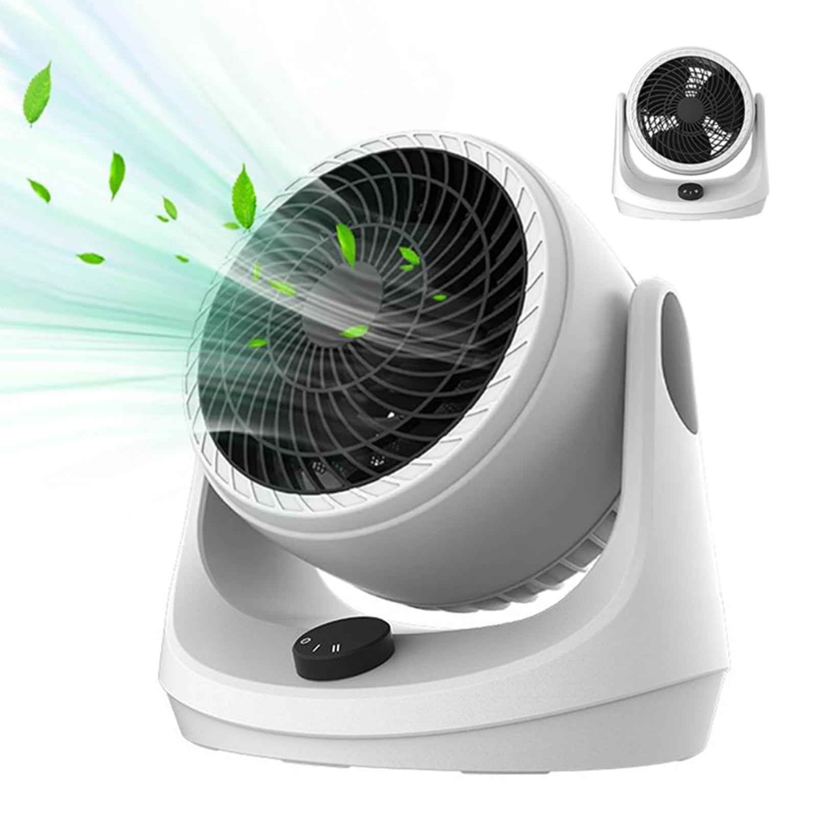 Yuehuam Protable Air Circulator Fan, Quiet USB Desk Fan with 280 ...