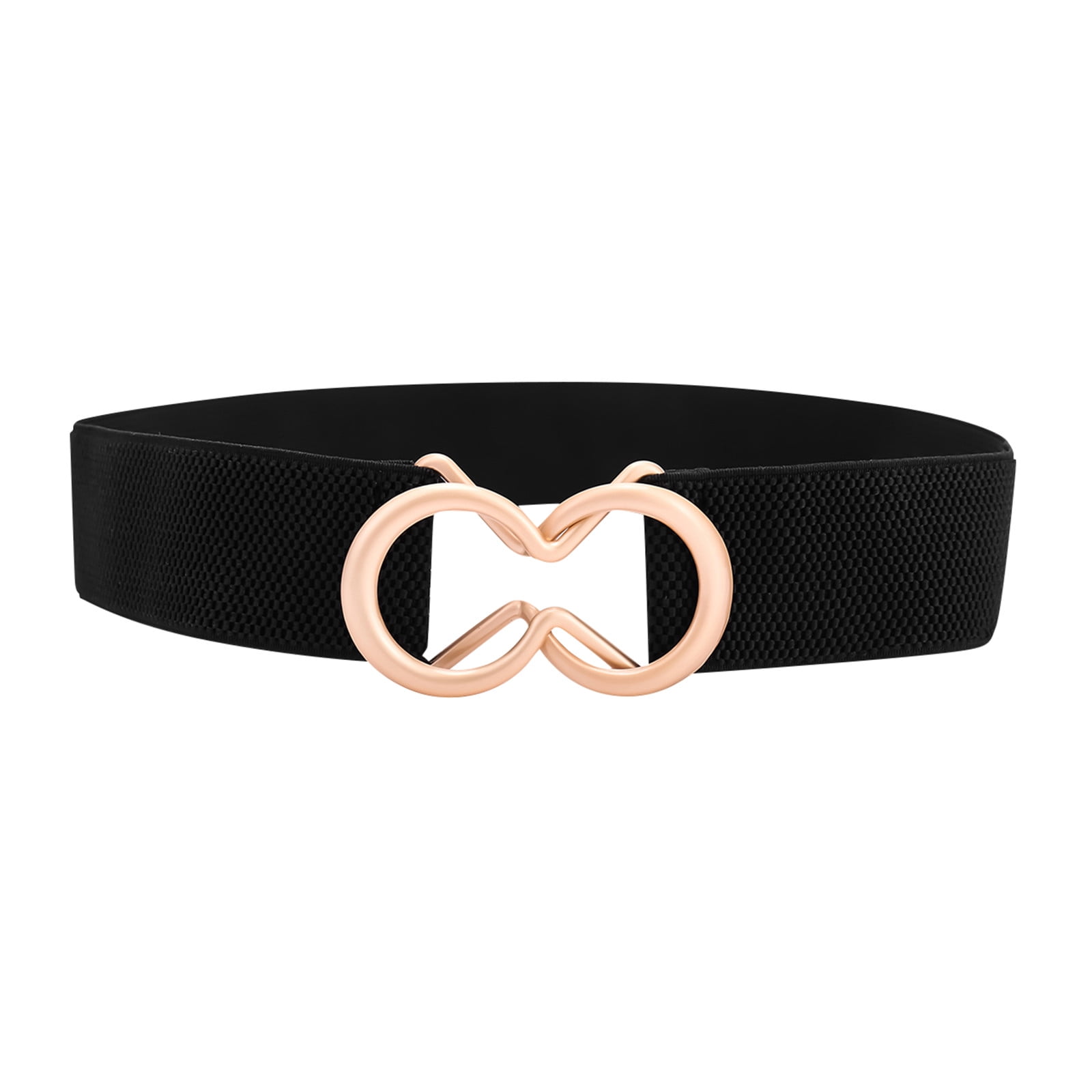 Yuelianxi Women's Fashion Belt Narrow Stretch Dress Belt Creative ...
