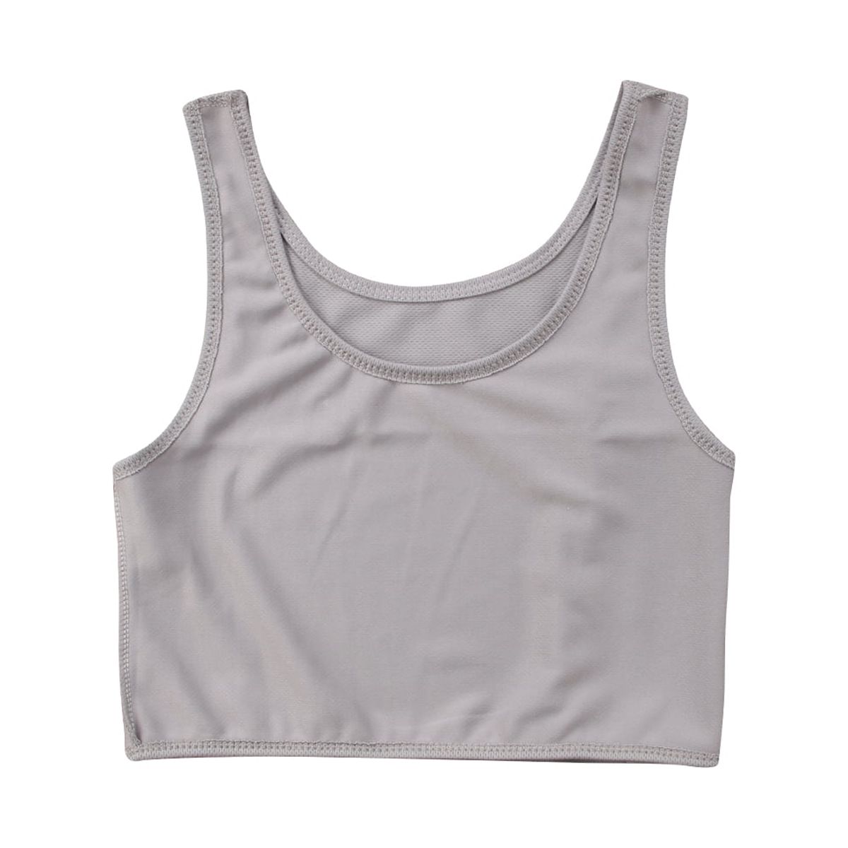 Yuemengxuan Women's Chest Binder Vest Slim Flat Compression Bust Top ...