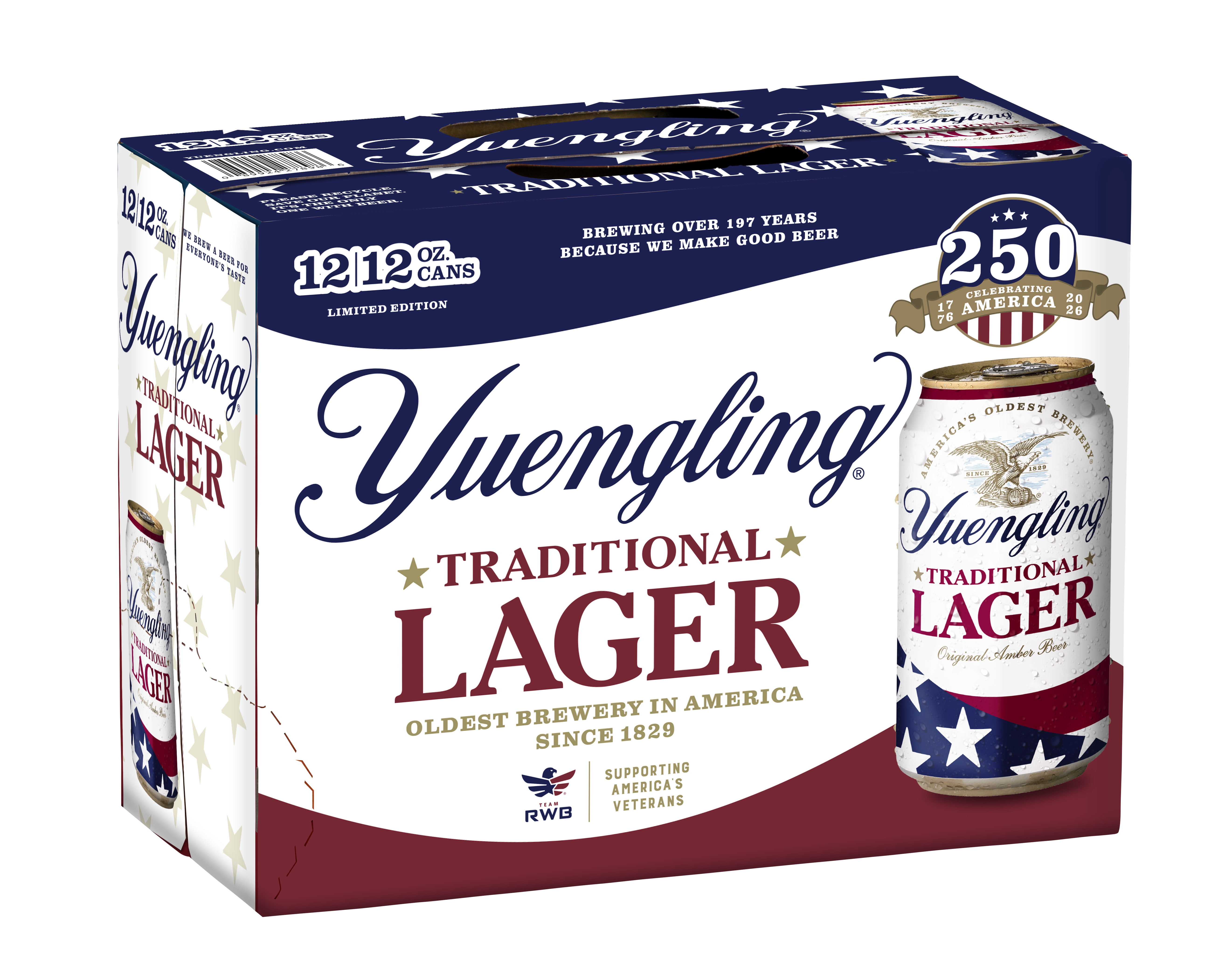 Yuengling, Lager Beer, 12 Pack Beer, 12 fl oz Aluminum Cans - Walmart.com