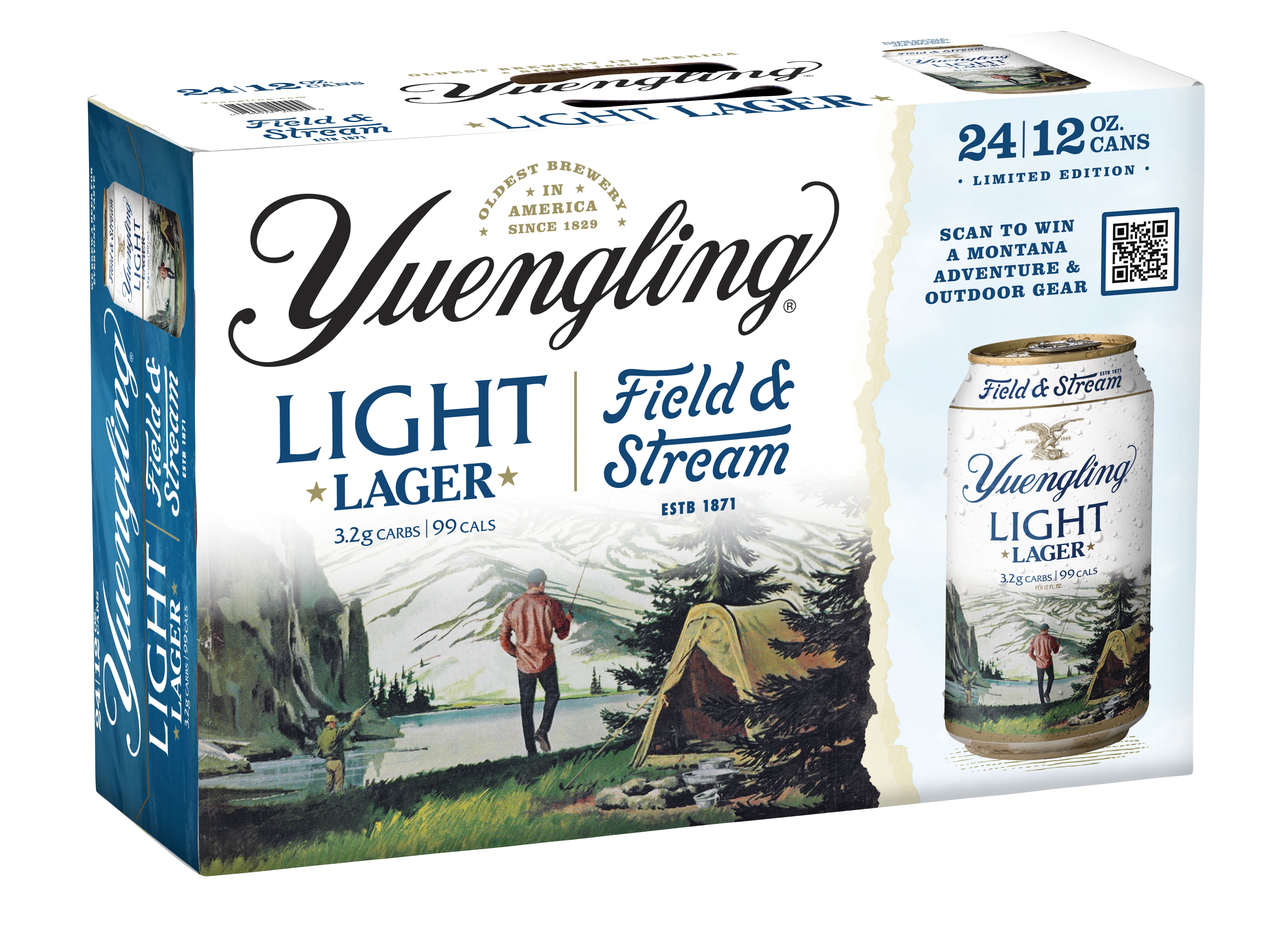 Yuengling Light Lager Beer, 24 Pack Beer, 12 fl oz Aluminum Cans, 4.0% ...