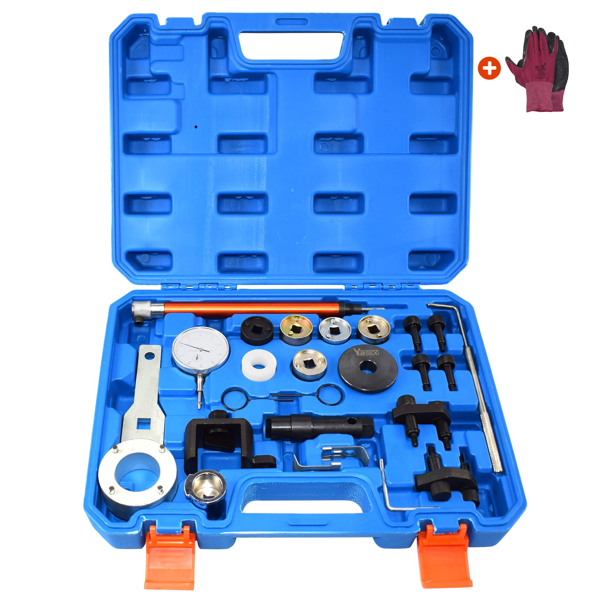 Yuesstloo Camshaft Crankshaft Engine Timing Tool Kit, 25PCS Set ...
