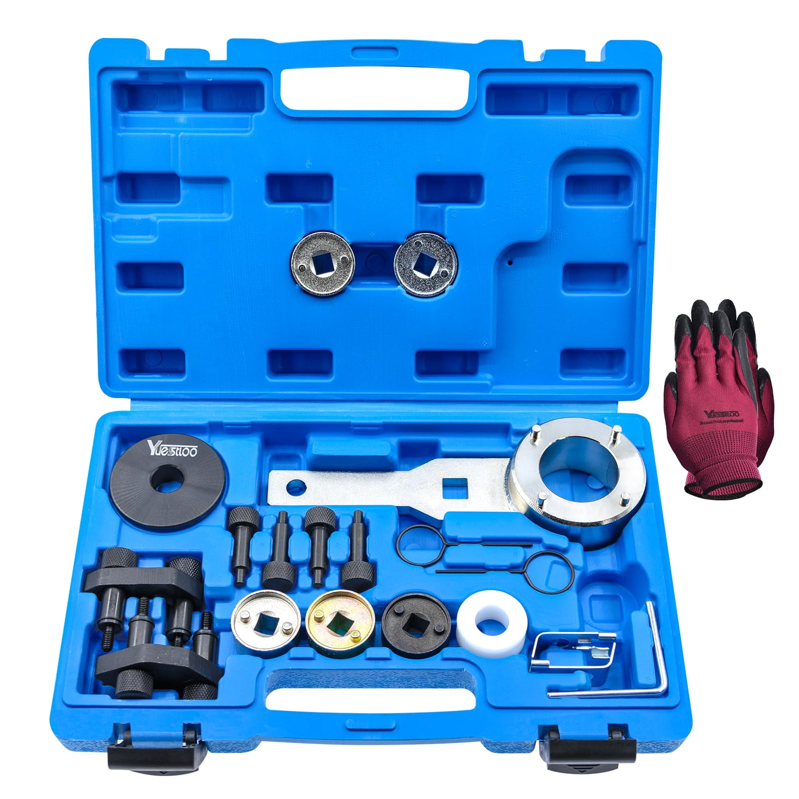 Yuesstloo Camshaft Crankshaft Engine Timing Tool Kit Compatible Audi VW ...