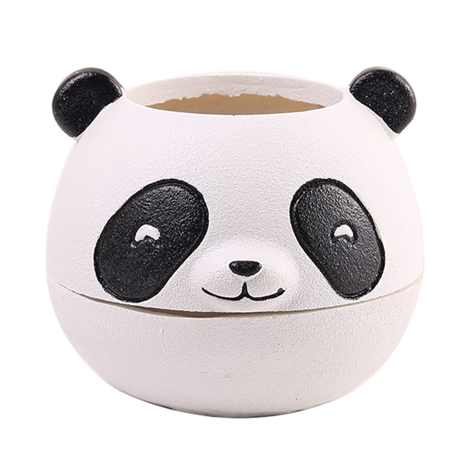 YUEWAN Cute Animal Planter Pot, Small Resin Flower Pot with Drainage ...