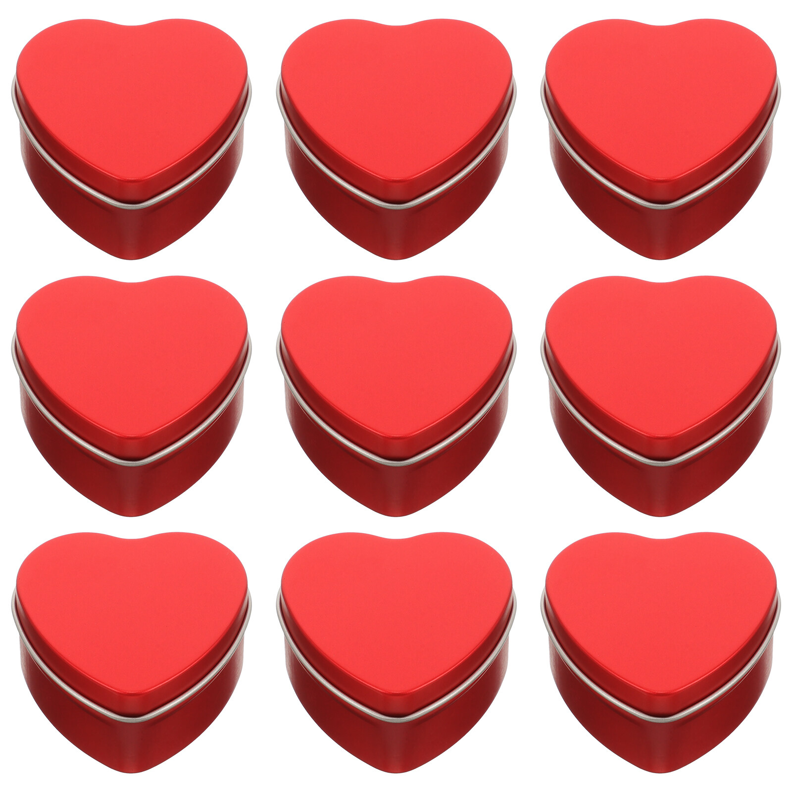 Yueyihe 10Pcs Heart Shaped Candy Box Valentines Day Gift Packing Box ...