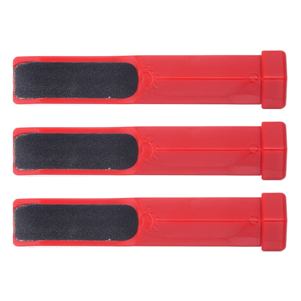 Yueyihe 3Pcs Pool Cue Tip Shaper Plastic Trimmer Cue Tie Burnisher Cue ...