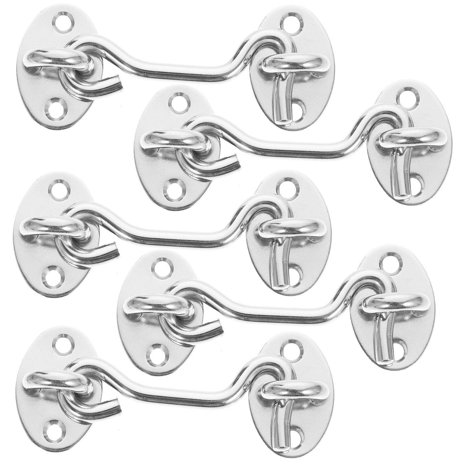Yueyihe 5pcs Hook and Eye Closure Latches Home Door Window Hooks ...