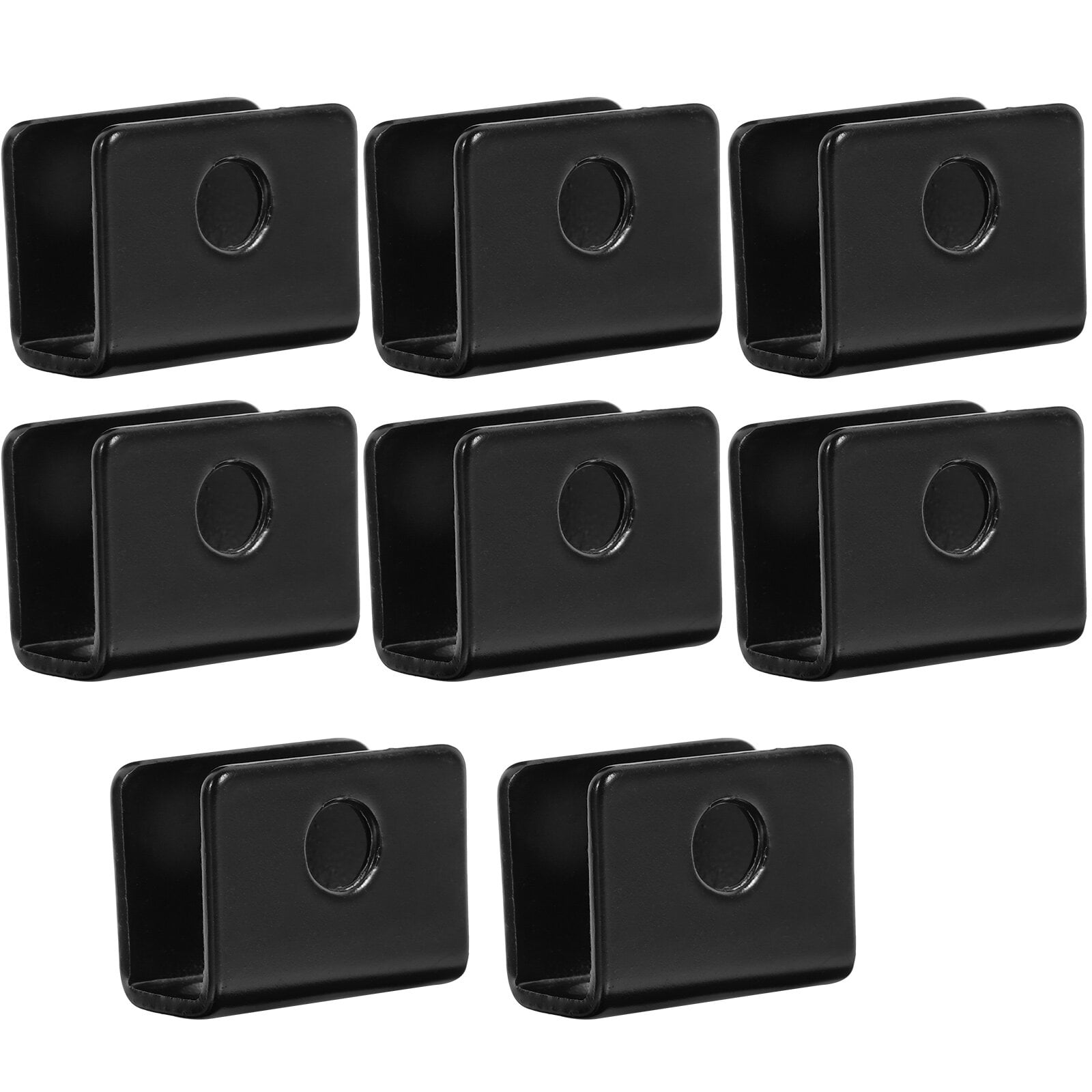 Yueyihe 8pcs Glass Clamp Mirror Hanger Heavy Duty Mirror Hook Frameless ...