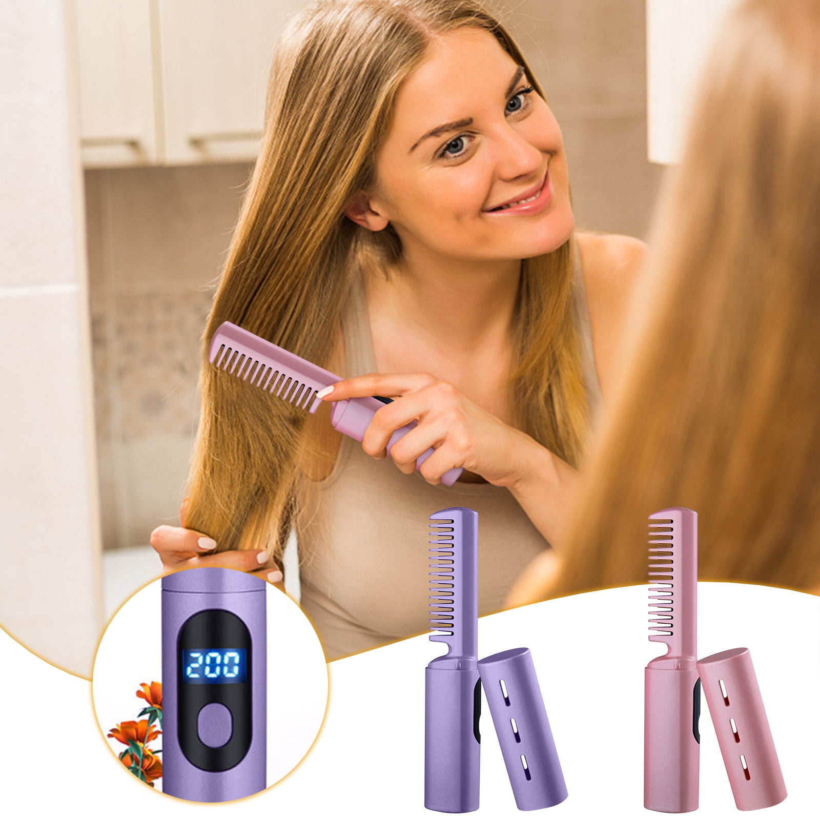 Yufenmy Beauty & grooming savings Hair Straightener Flat Iron Fast Heat ...