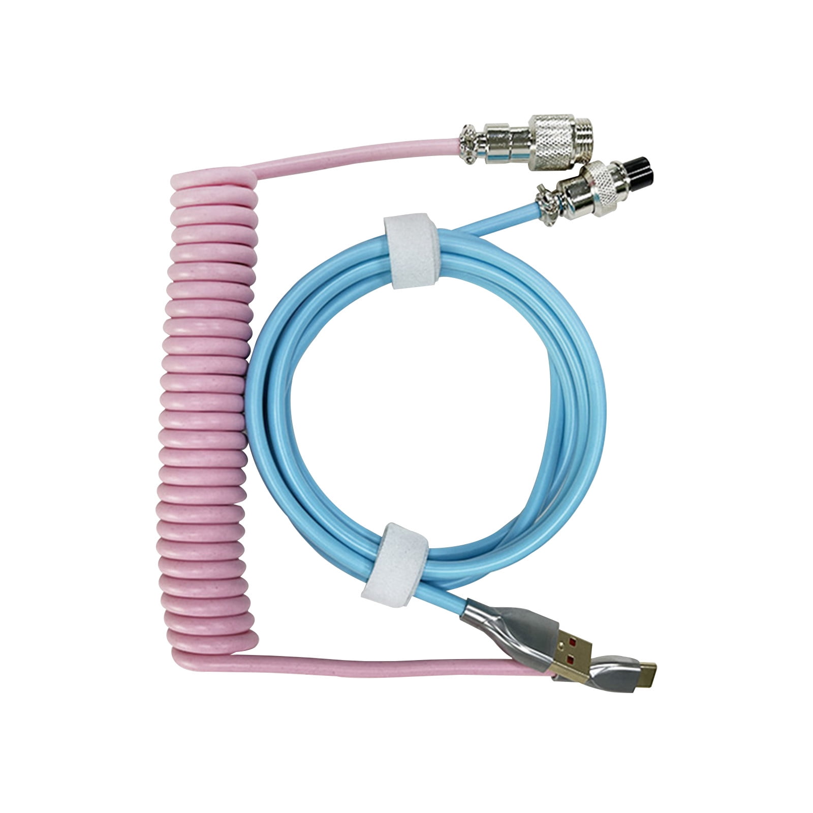 Yufenmy Wireless Keyboards Clearance Coiled USB C Cable for Gaming ... Yufenmy Wireless Keyboards Clearance Coiled USB C Cable for Gaming ...
