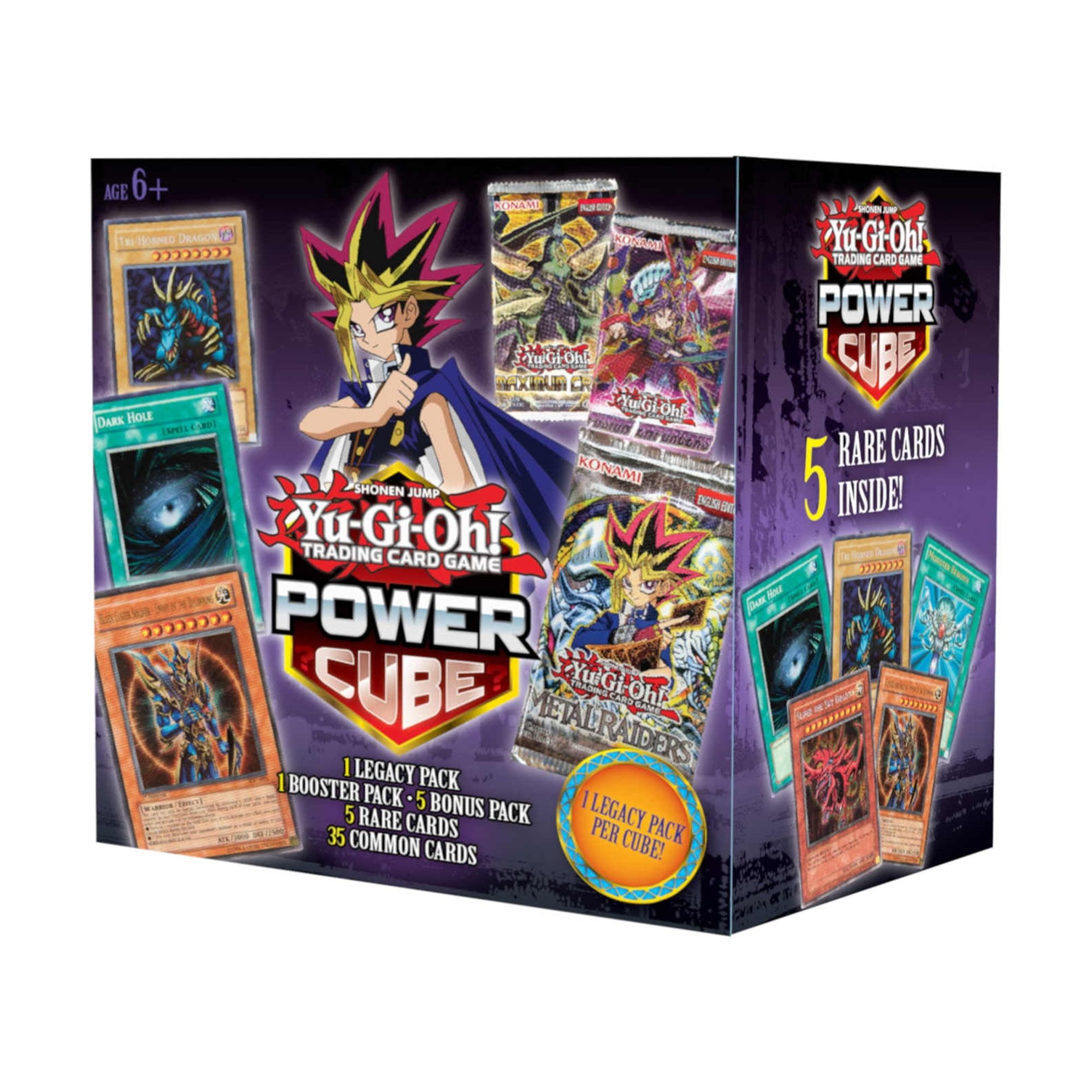Yugioh 2021 Power Cube 4- 5 Rare Cards - Walmart.com