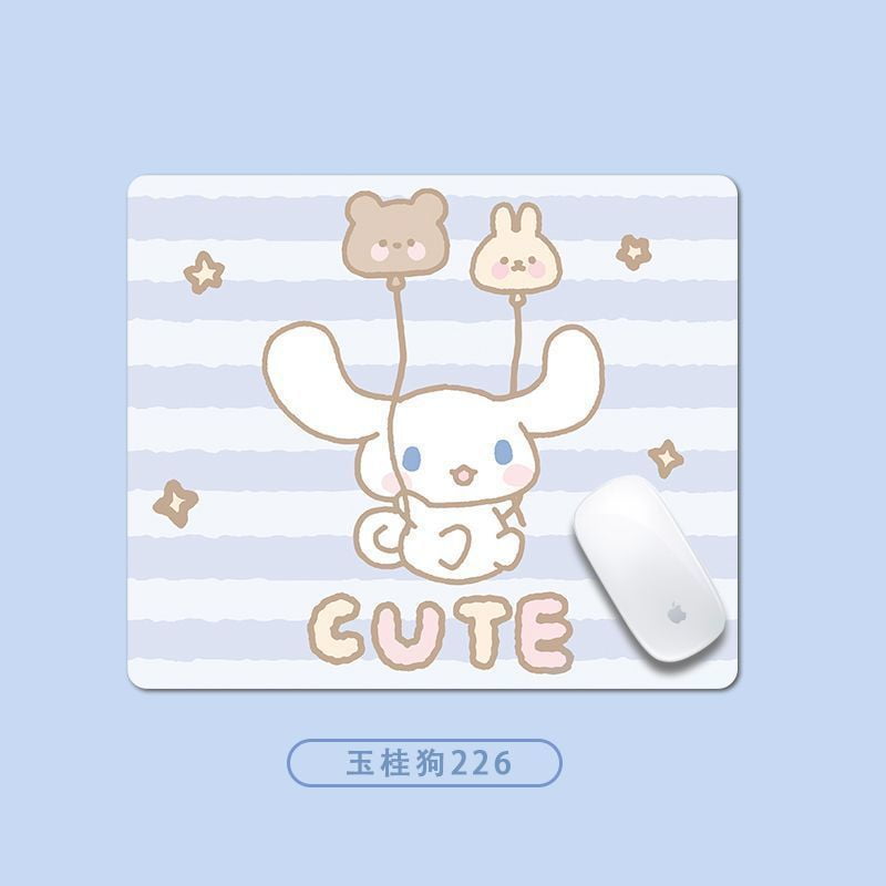Yugui dog mouse pad trumpet cute cartoon Sanrio girls mini office small ...