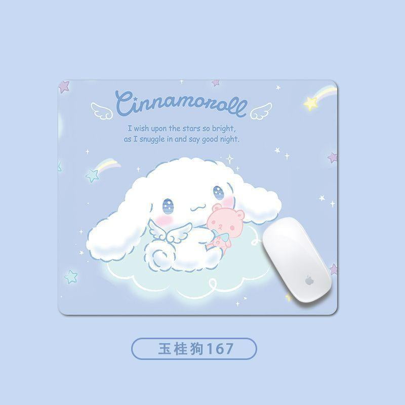 Yugui dog mouse pad trumpet cute cartoon Sanrio girls mini office small ...