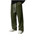 Yuhangmm Men's Casual Pants With Design Comfortable Stretch Tapered Fit ...