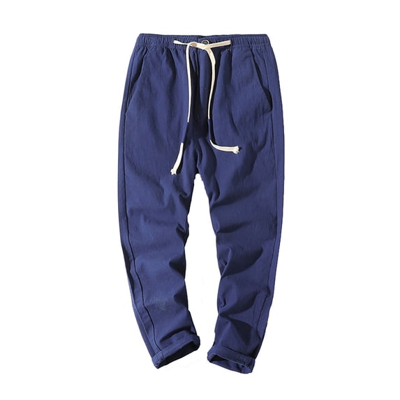 Yuhangmm Men's Casual Pants for Everyday Comfort Lightweight Beach ...