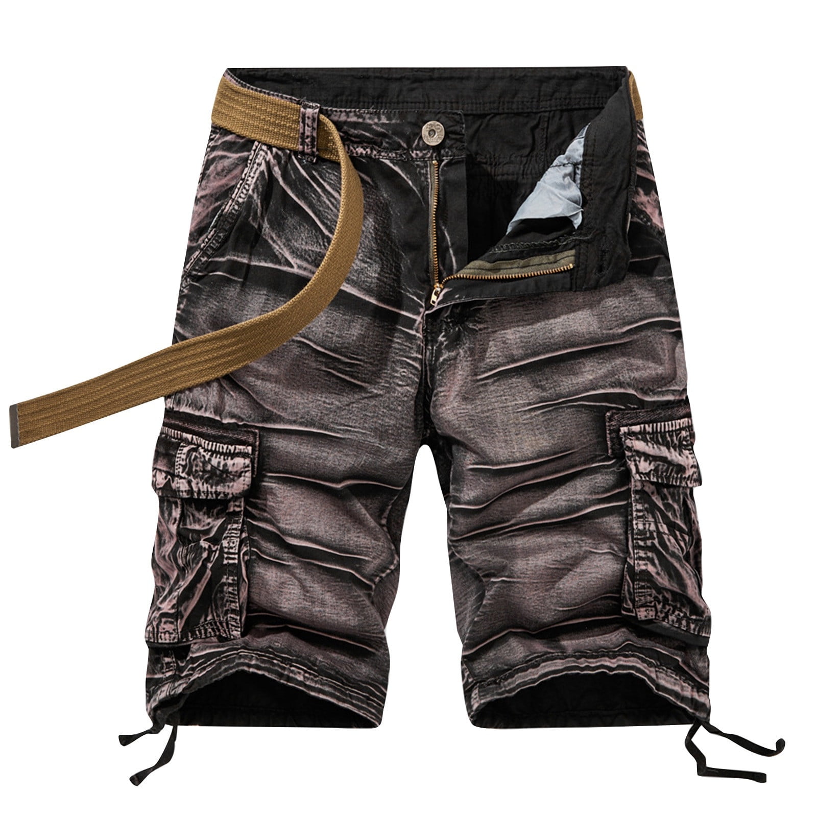 Yuhangmm Men's Shorts, Men's Casual Shorts with Loose Fit and Handy ...