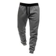 Yuhangmm Mens Casual Hop Track Pants Solid Lace Up Workout Joggers with ...