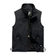 Yuhangmm Mens Tank Top, Men's Backpack-Style Utility Vest for Outdoor ...
