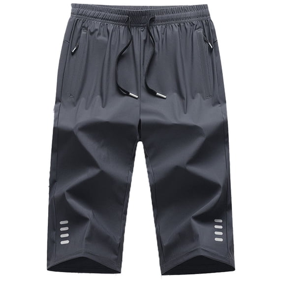 Yuhangmm Summer Men Silk Mesh Fitness Outwear Casual Pants Breathable ...