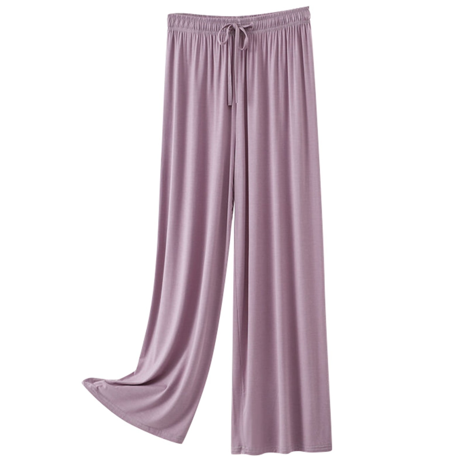 Yuhangmm Women's Casual Pants Comfortable Straight Leg Trousers With ...