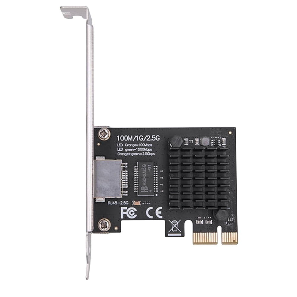 Yuhsdv 1 Port 2.5GB PCIe Network Card 2.5 Gigabit Ethernet Interface ...