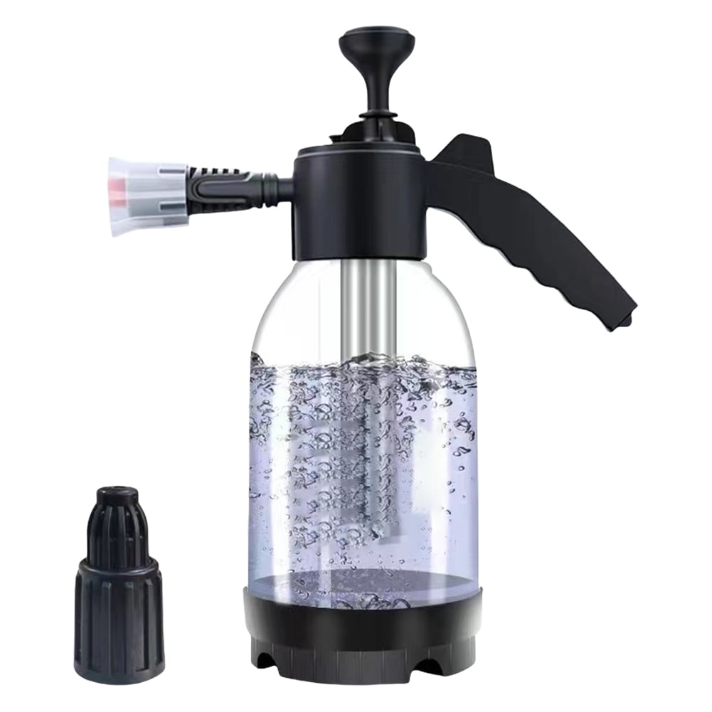 Yuhsdv 2L Hand Pump Foam Sprayer with 2 Types of Nozzle Car Foam ...
