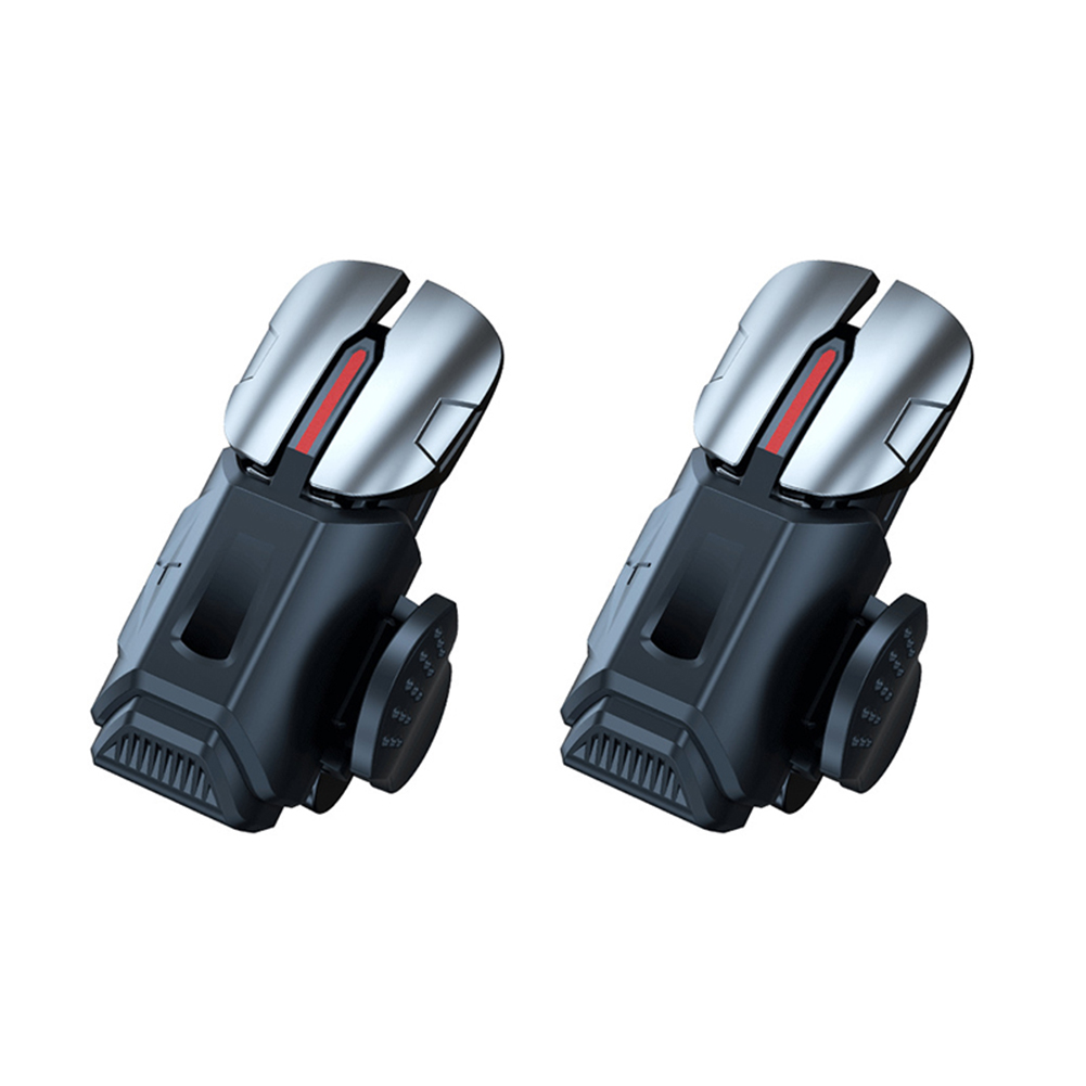 Yuhsdv 2pcs 6 Finger Gaming Trigger for PUBG Game for Ios Android ...