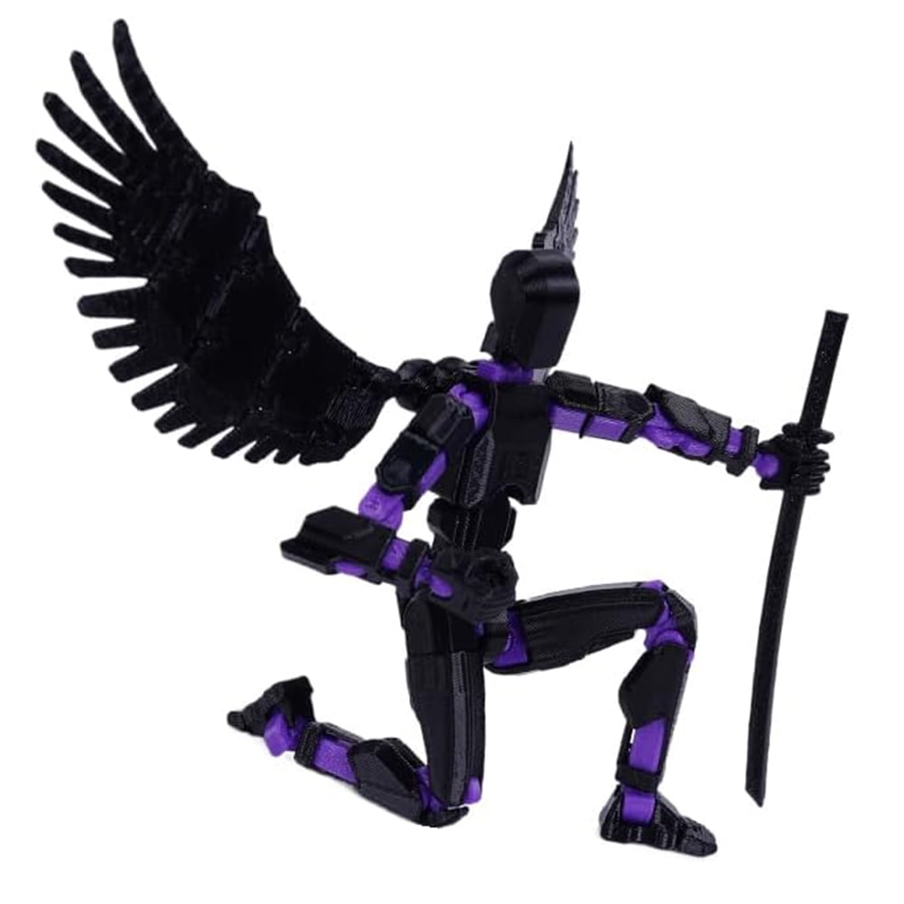 Yuhsdv 3D Printed Action Figure Full Body Mechanical Movable Toy Action ...