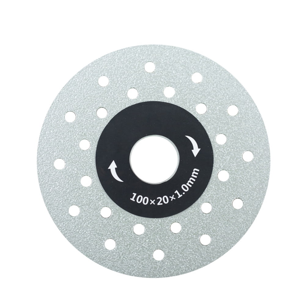 Yuhsdv 4-Inch Diamond Cutting Blade Porous Widened Rock Slabs Cutting ...