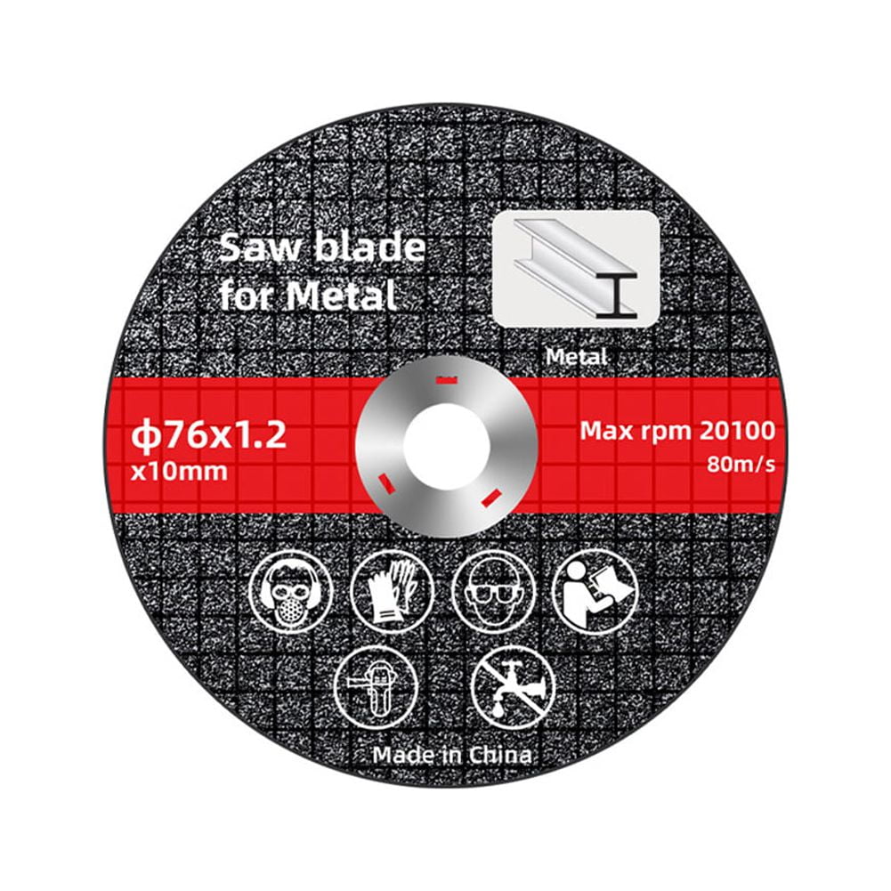 Yuhsdv 76mm Metal Cutting Discs Cut Off Circle Wheels Blades for Anngle ...