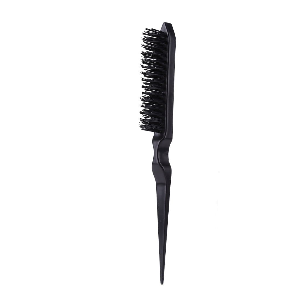 Yuhsdv Bristle Hair Brush Edge Brush Back-Combing Slicking and Edge ...