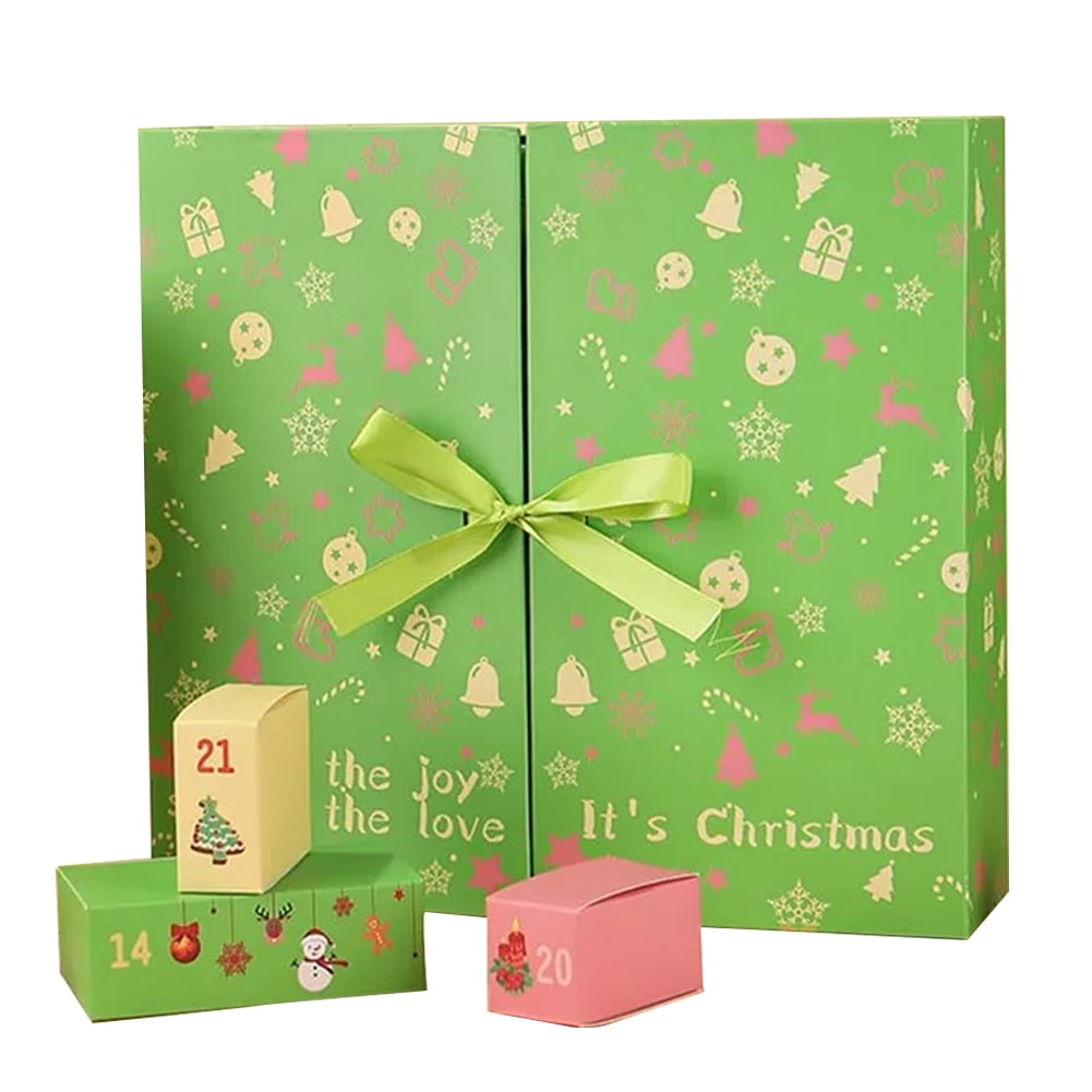 Yuhsdv Christmas Fillable Advent Calendar Cute Refillable Calendar ...