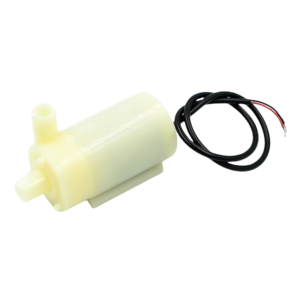 Yuhsdv DC 3V 5V Micro Submersible Motor Pump for Fish Tank(White ...