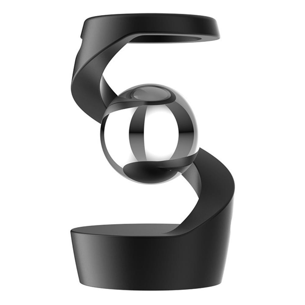 Yuhsdv Gravity Defying Kinetic Desk Toy Floating Gyroscope Toy (Black ...