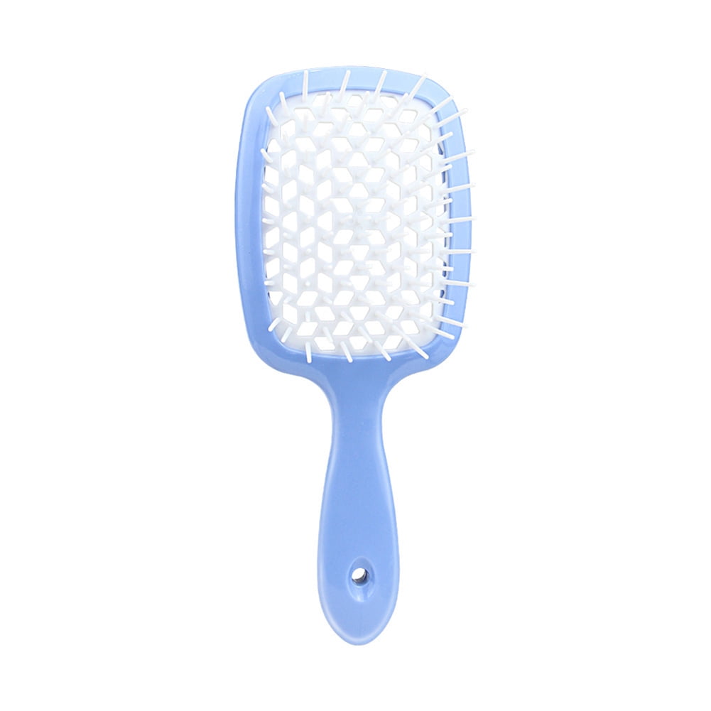 Yuhsdv Hollow Detangling Hairdressing Comb Wet Dry Hair Scalp Plate ...