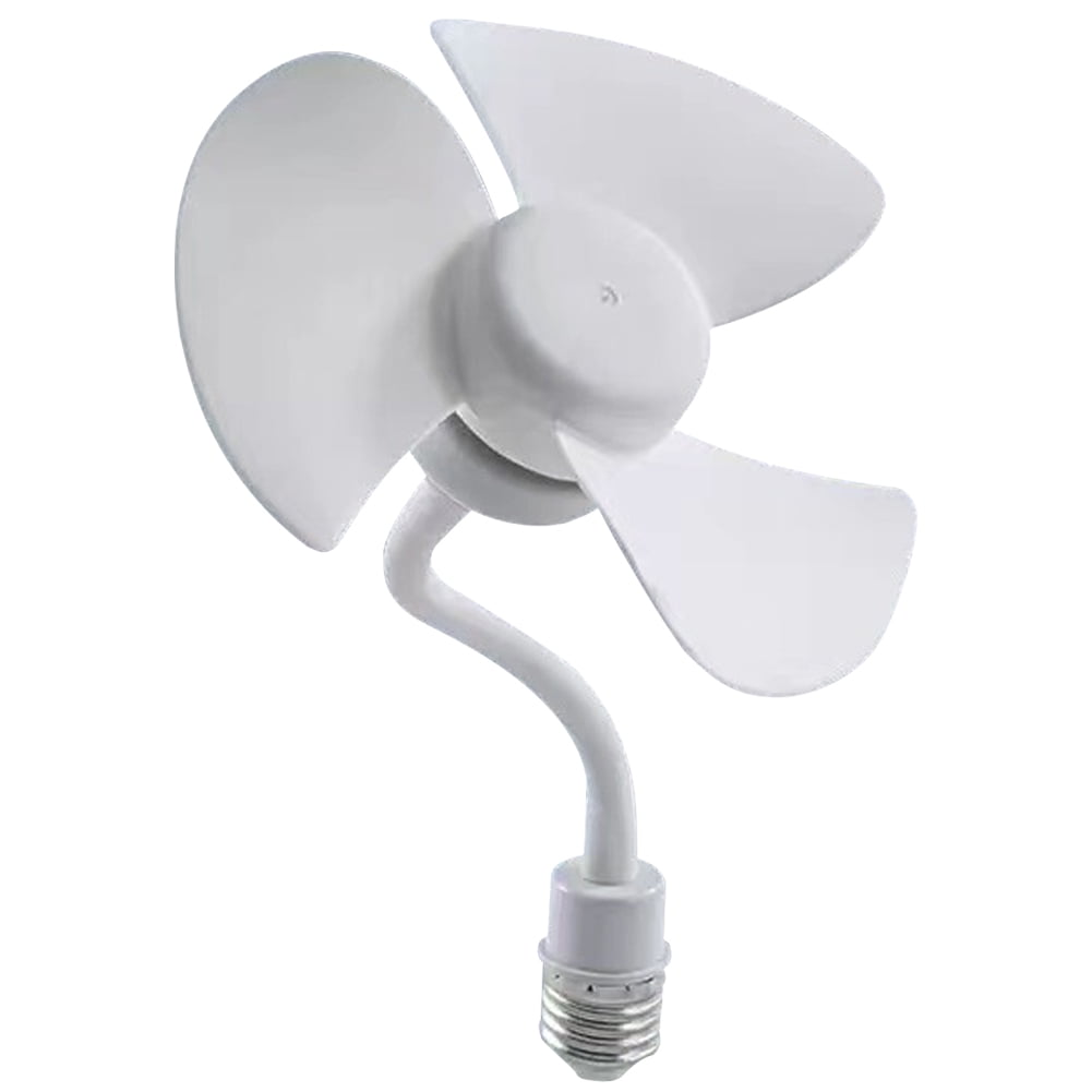 Yuhsdv LED Mini Ceiling Fan Light Hose Extender Light Bulb Fan with E27 ...
