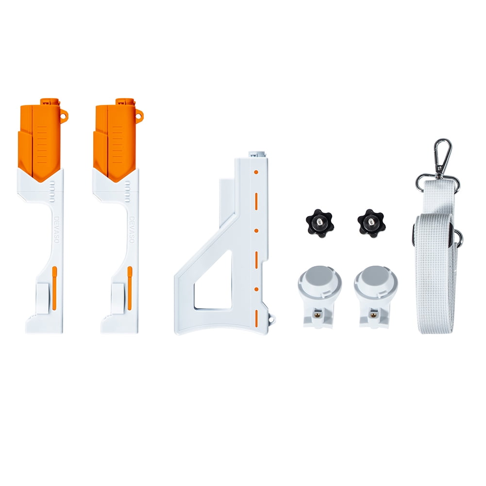 Yuhsdv Magnetic Gun Stock VR Shooting Gun Controller for PSVR2 (White ...