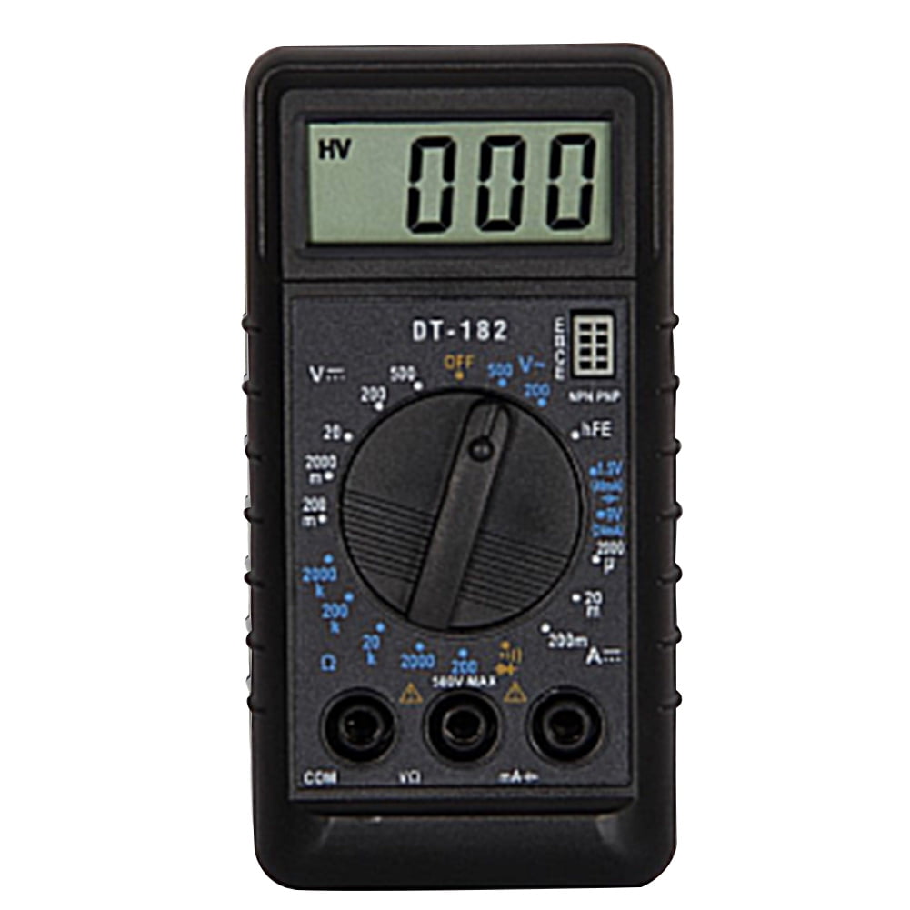 Yuhsdv Mini Digital Multimeter AC/DC Ture RMS Capacitor Tester for ...