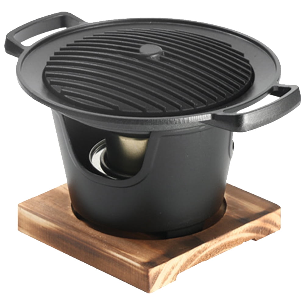 Yuhsdv Mini Outdoor BBQ Plate Detachable Japanese Alcohol Stove Hibachi ...