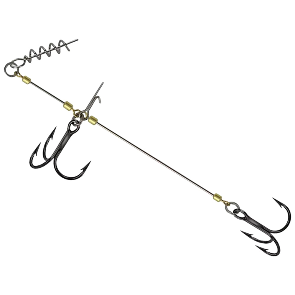 Yuhsdv Multi-Depth Pike Stinger Rigs Fishing Hook with Pin Screw ...