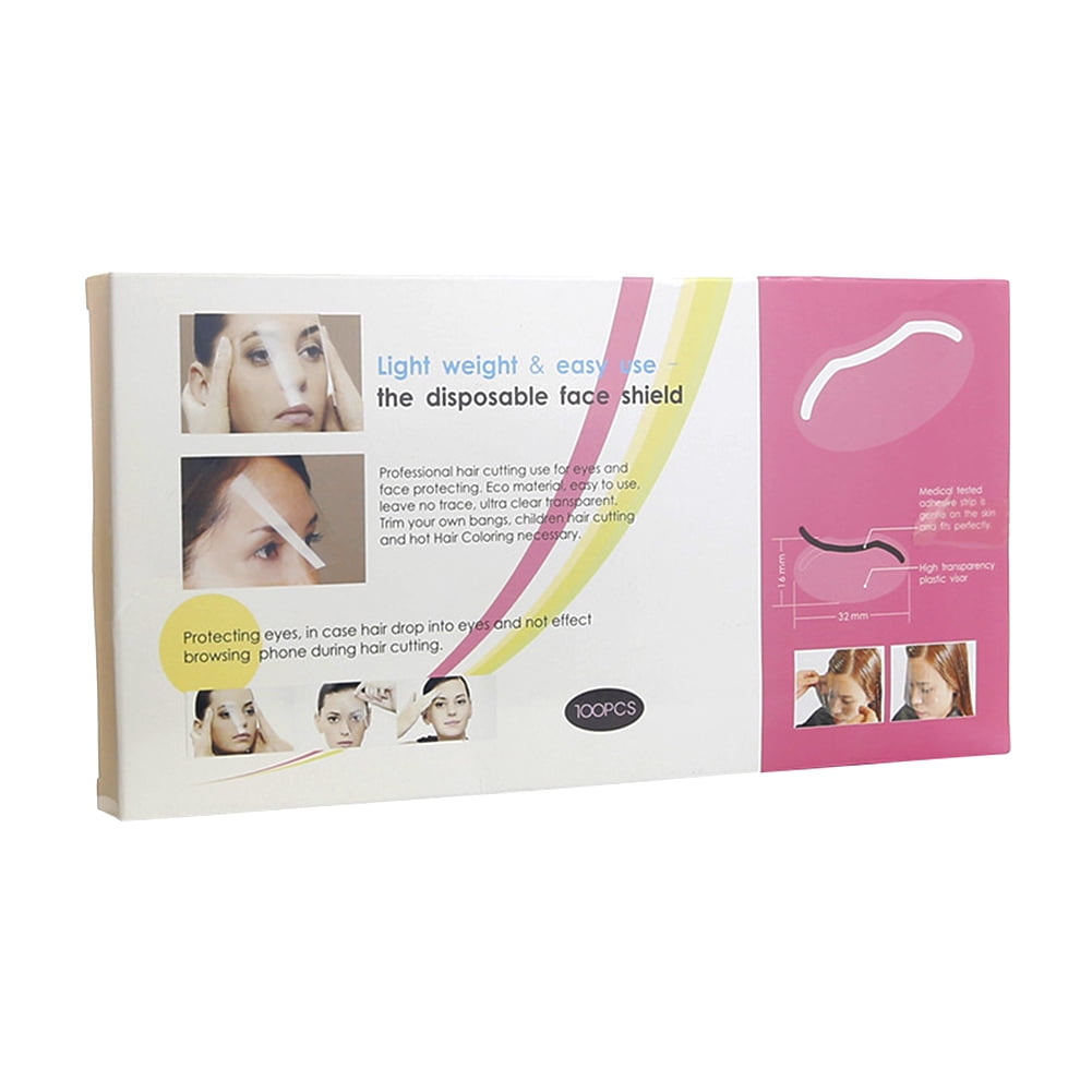 Yuhsdv Plastic Disposable Face Shields 20x10cm Eye Protector Makeup ...