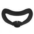 Yuhsdv Silicone Mask Face Pad Lightproof Face Cover Pad For Meta Quest 3 Black