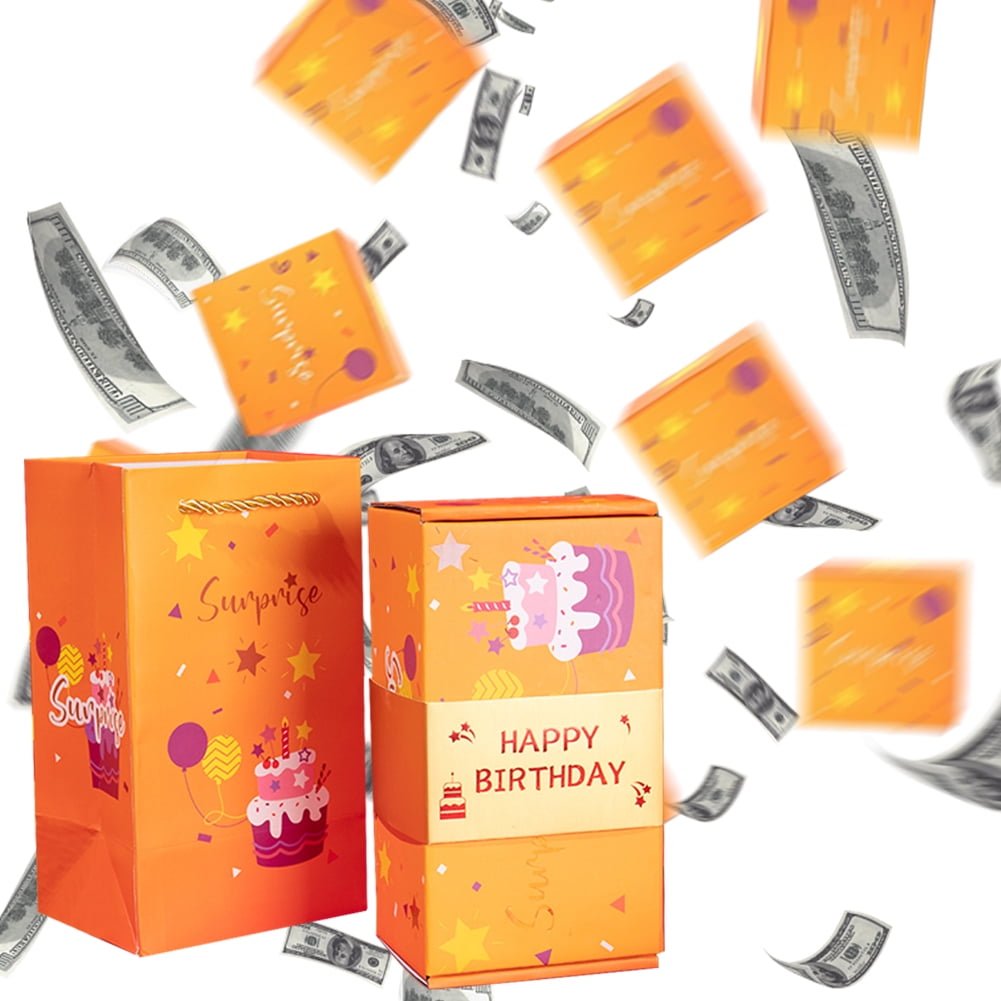 Yuhsdv Surprise Pop Up Gift Box Unique Folding Exploding Bouncing Red ...