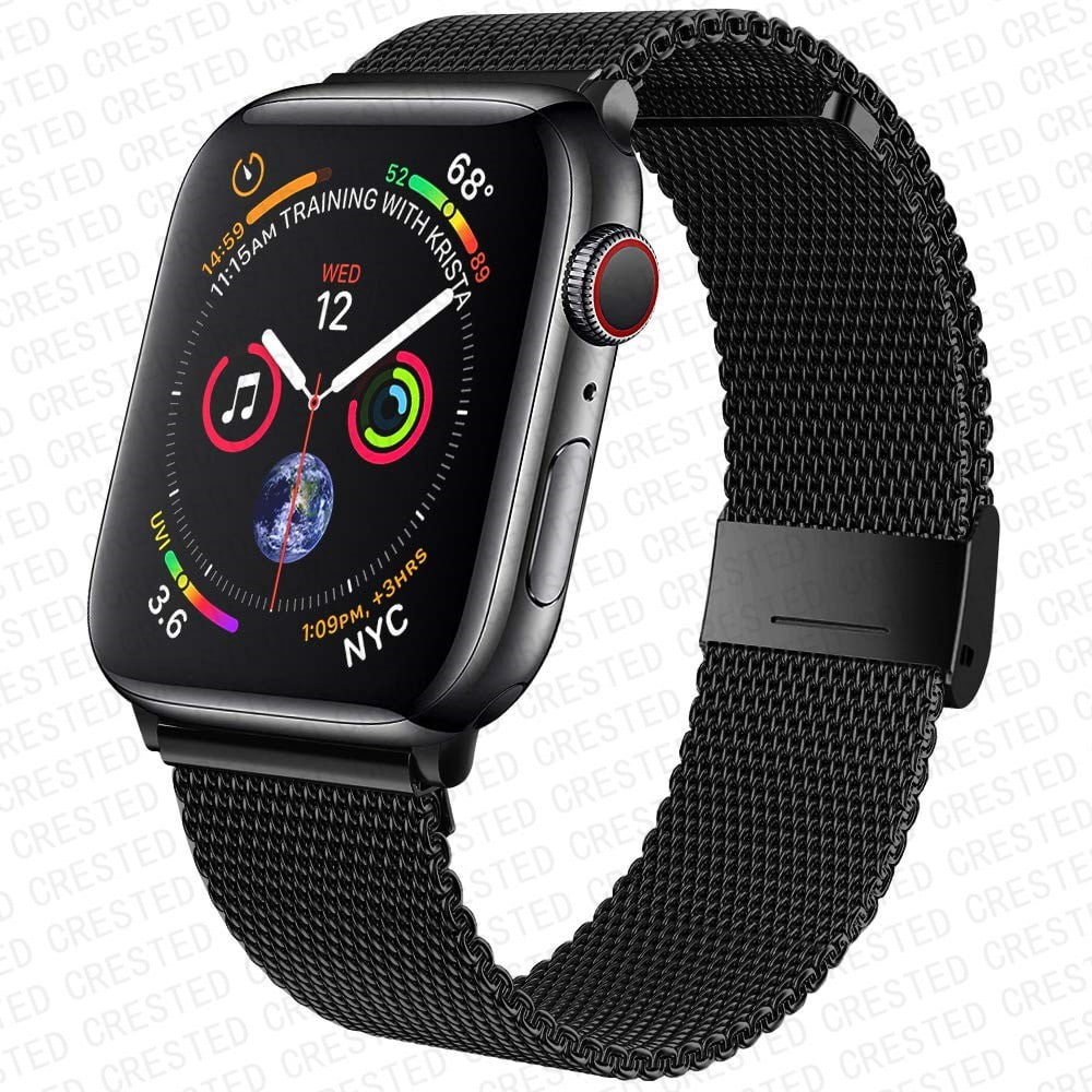 YuiYuKa Adjustable Magnetic Strap for Apple Watch, Milanese Loop Mesh ...