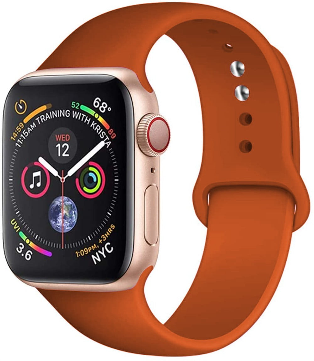 YuiYuKa Silicone Strap Sport Band Compatible with Apple Watch Bands ...