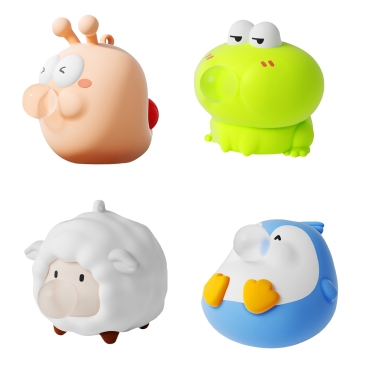 Yuioop 4PCS Squishy Toys for Kids, Blowing Bubbles Squishy Ball Toys ...