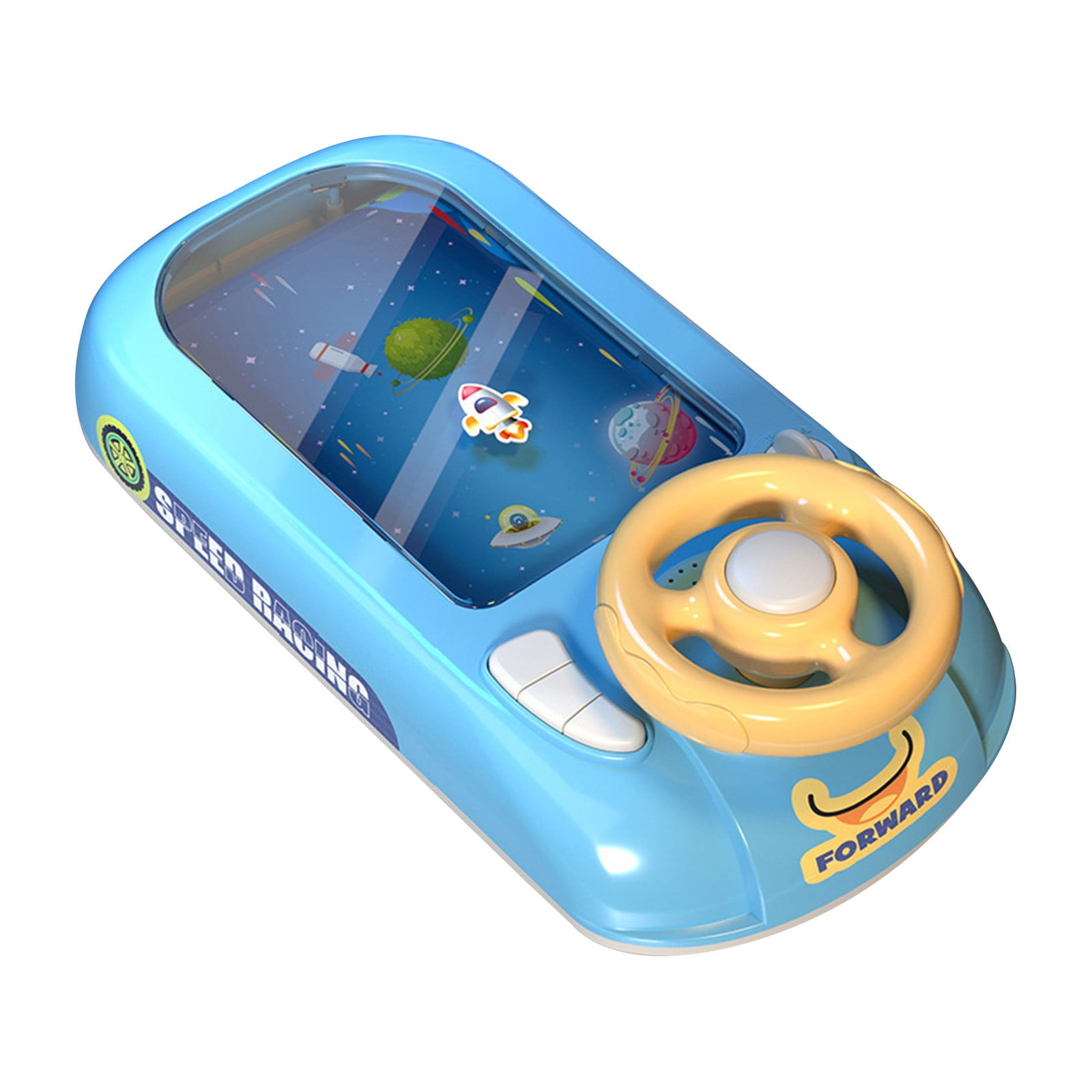 Yuioop Electric Simulation Steering Wheel Toys, Spaceship Game Consoles ...