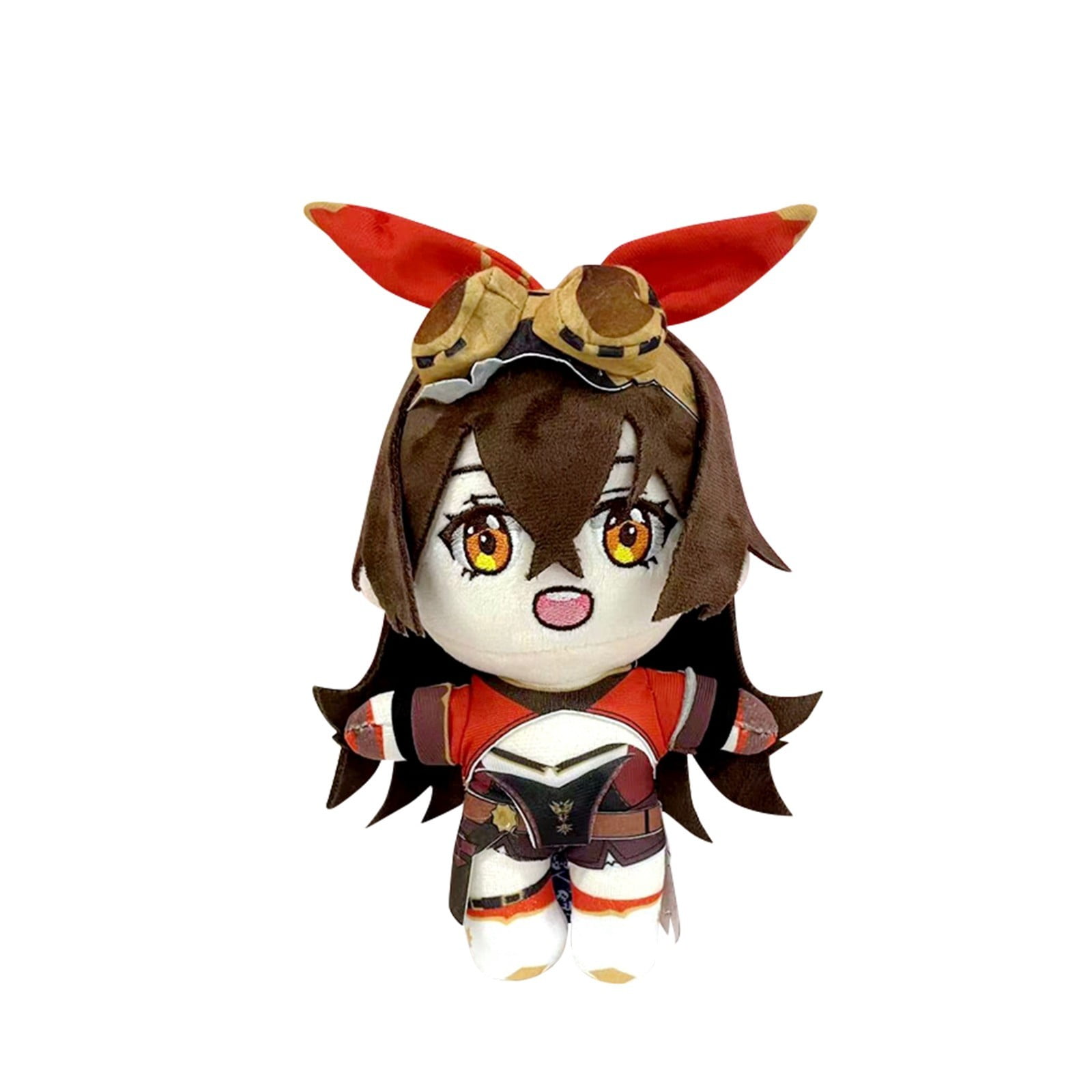 Yuioop Genshin Impact Plush Amber Toys, 8 Inch Popular Anime Game ...
