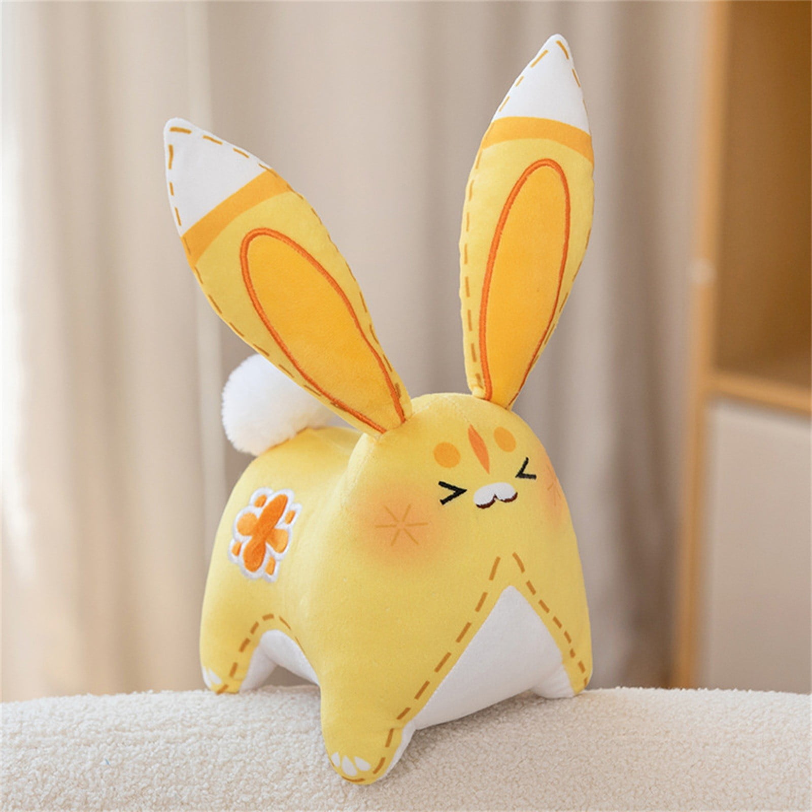 Yuioop Genshin Impact Plush Bunny Doll, 5 Inch Popular Game Genshin ...