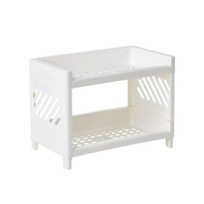 White Plastic Shelves